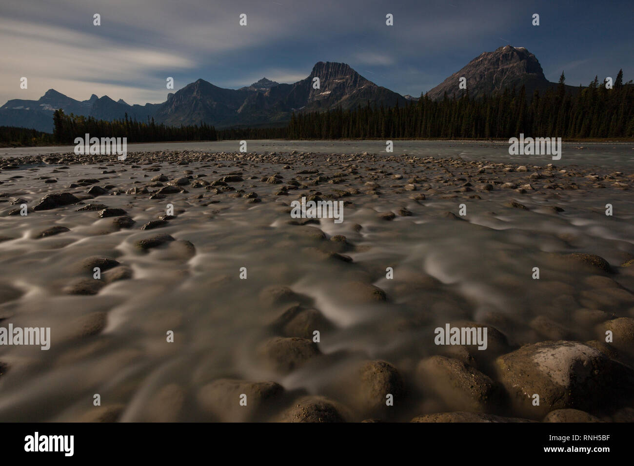Mount kerkeslin jasper national park hi-res stock photography and ...
