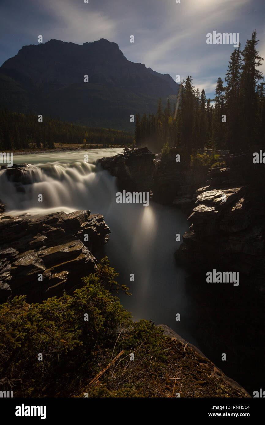 Athabasca Falls, Jasper National Park, Alberta, Canada Stock Photo - Alamy