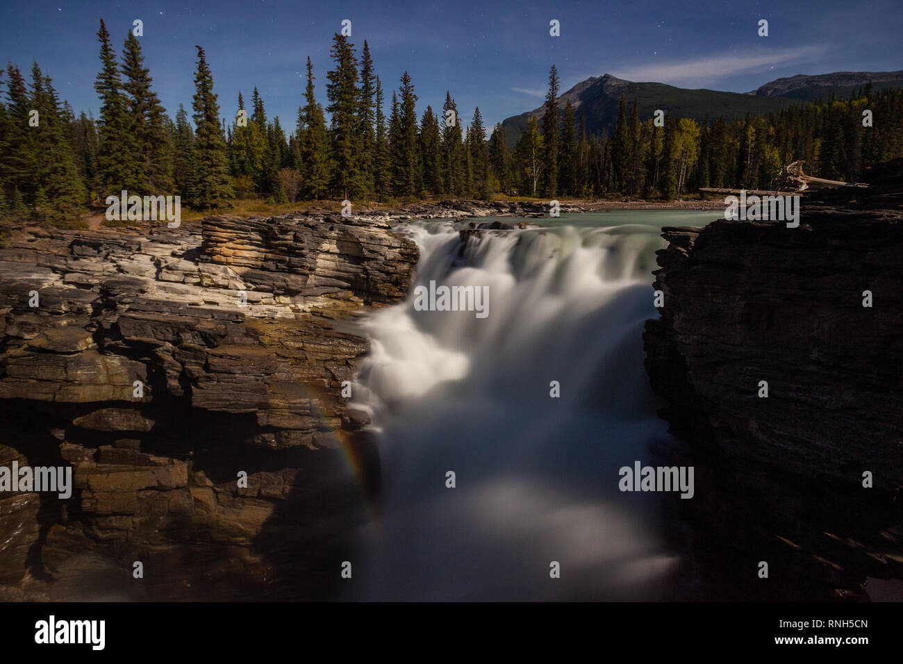 Athabasca Falls, Jasper National Park, Alberta, Canada Stock Photo - Alamy