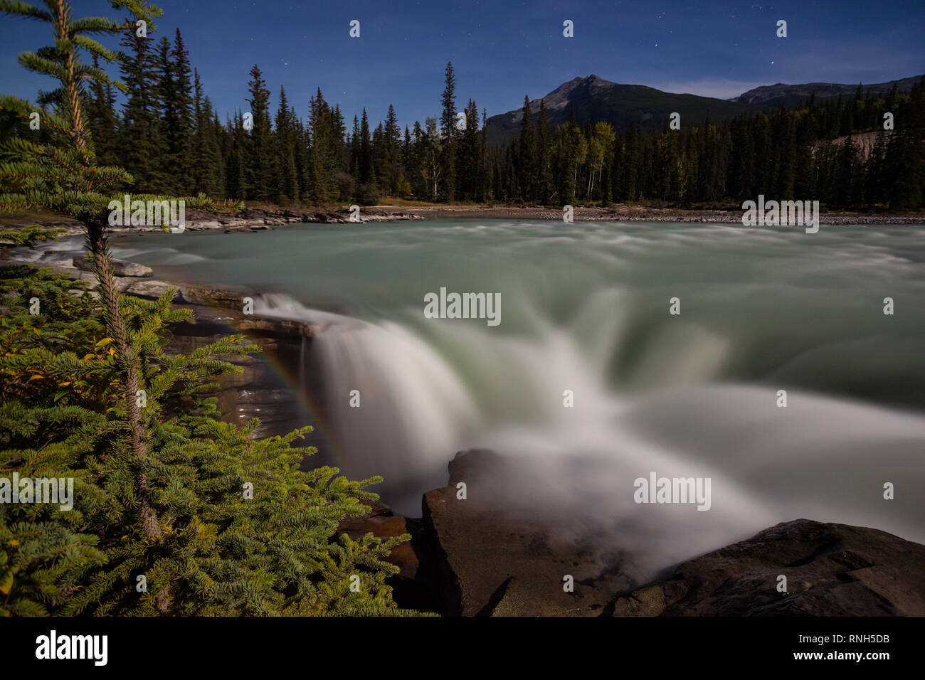 Athabasca Falls, Jasper National Park, Alberta, Canada Stock Photo - Alamy