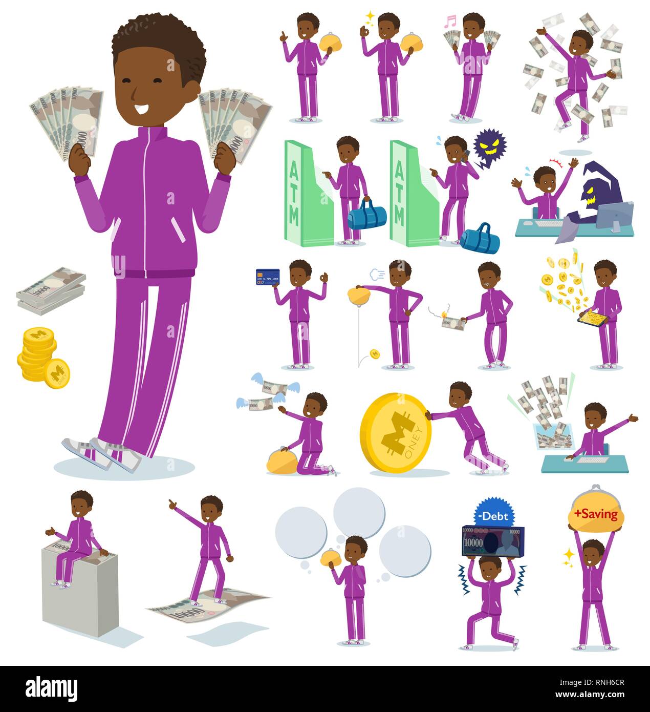 American student cash Stock Vector Images - Alamy