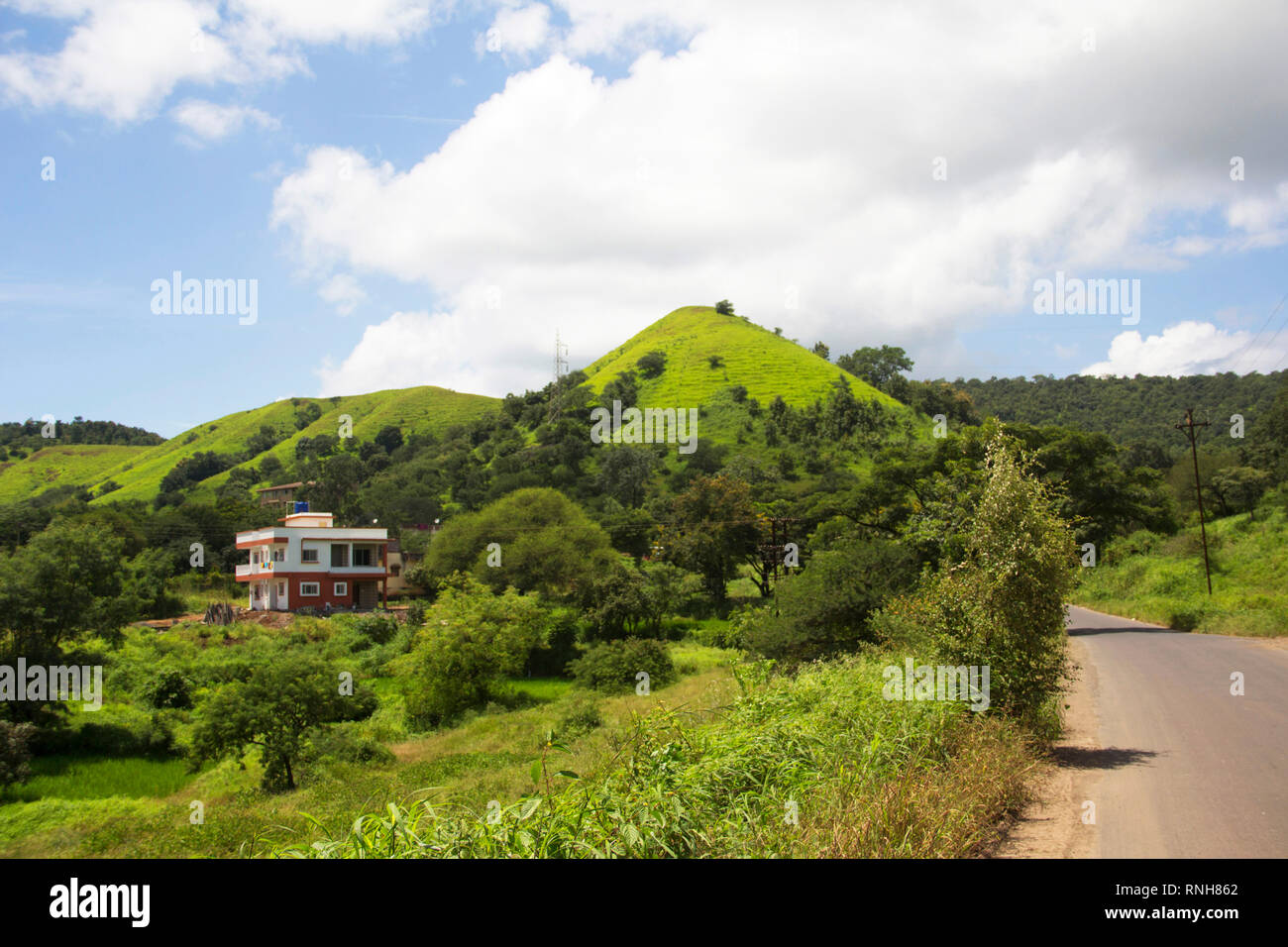 Monsoon india farm hi-res stock photography and images - Alamy