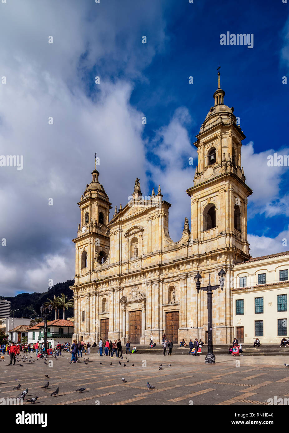 Cathedral of Colombia, Bolivar Square, Bogota, Capital District ...