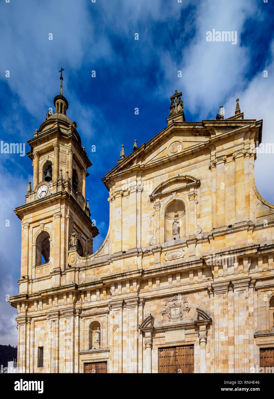 Cathedral of Colombia, Bolivar Square, Bogota, Capital District ...
