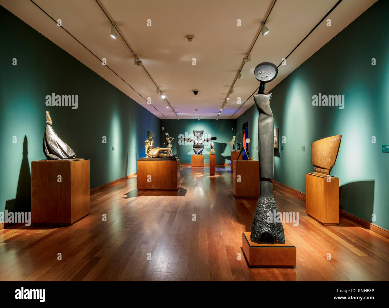 Botero Museum, interior, Bogota, Capital District, Colombia Stock Photo ...