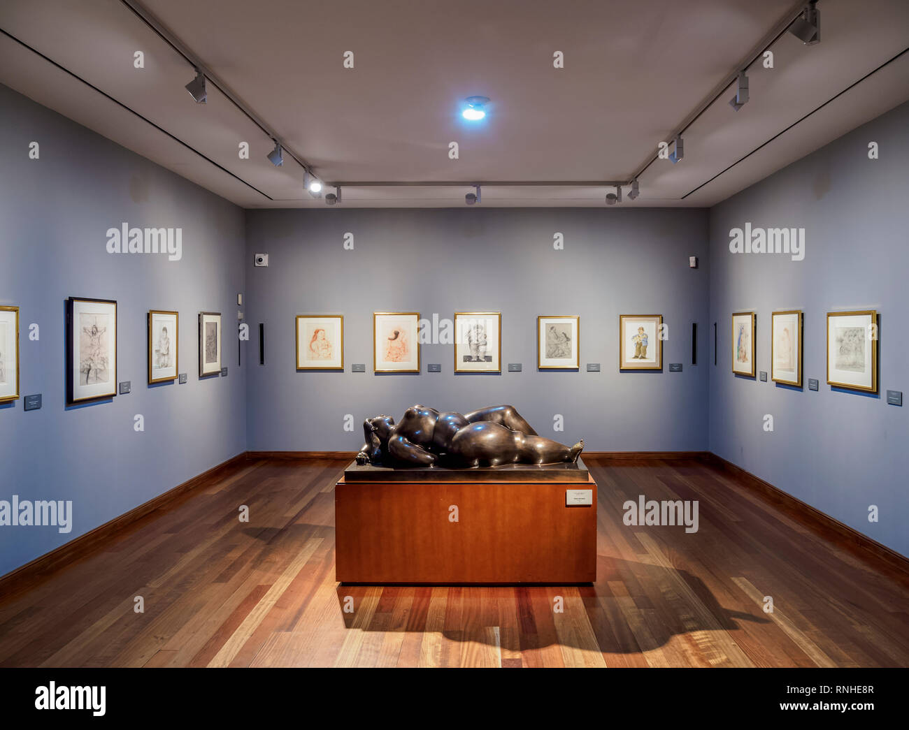 Botero Museum, interior, Bogota, Capital District, Colombia Stock Photo ...