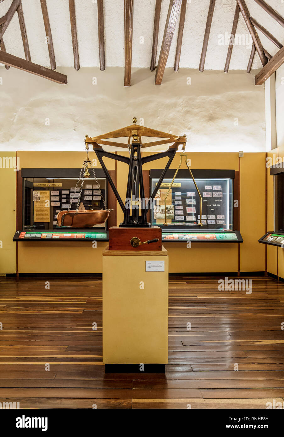 Casa de la Moneda, Coin Museum, interior, La Candelaria, Bogota ...