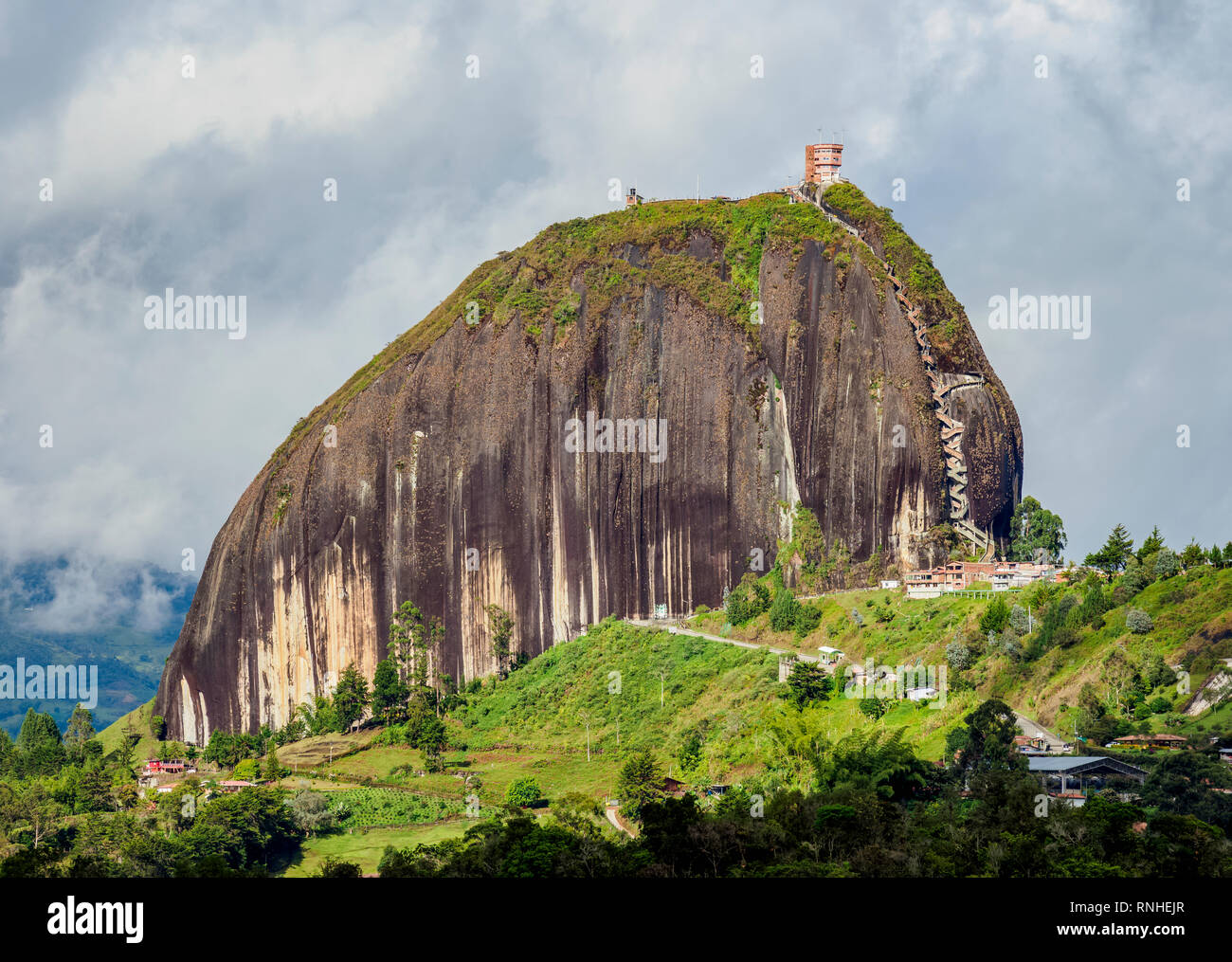 El Penon de Guatape, Rock of Guatape, Antioquia Department, Colombia ...
