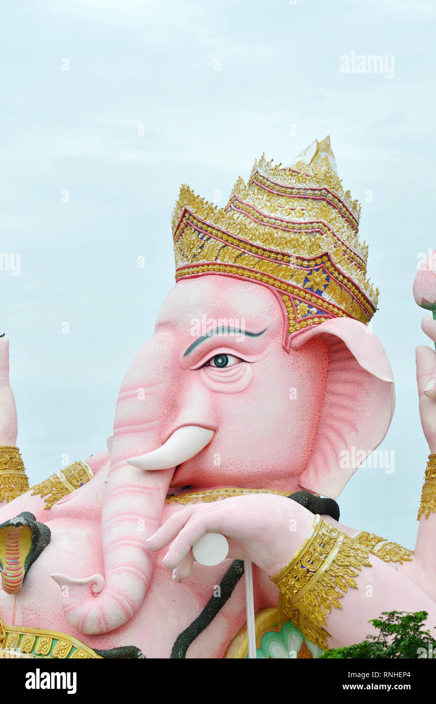 Ganesha statue in Thailand Stock Photo - Alamy