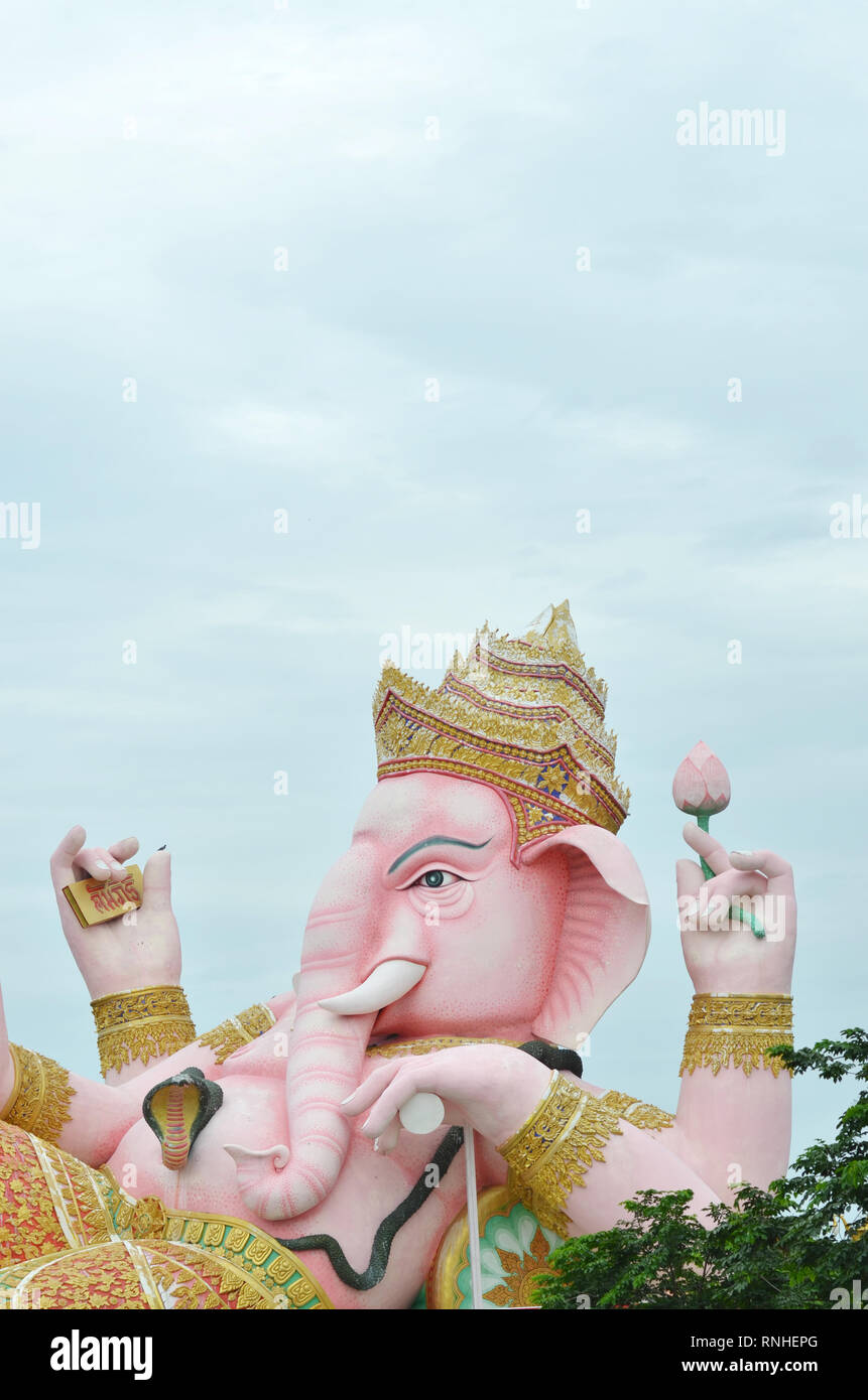 Ganesha statue in Thailand Stock Photo - Alamy