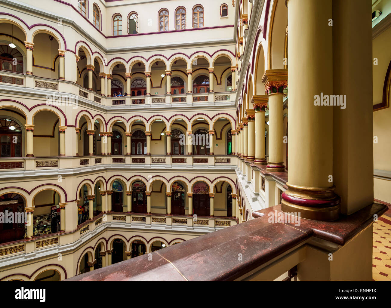 National Palace Mall, interior, Medellin, Antioquia Department ...