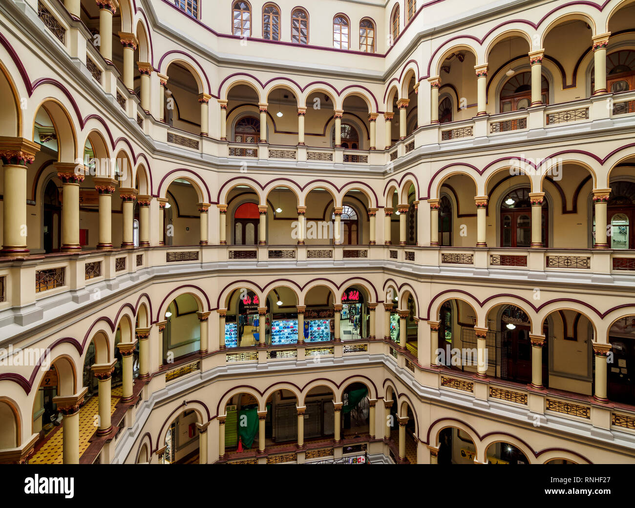 National Palace Mall, interior, Medellin, Antioquia Department ...