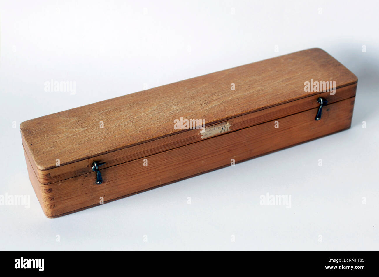 Vintage wooden box for 50 35 mm slides, with metal clasper and sorter ...