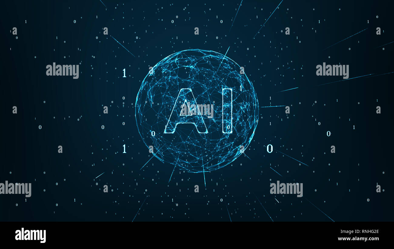 Artificial Intelligence and Machine Learning Concept. IoT(Internet of ...