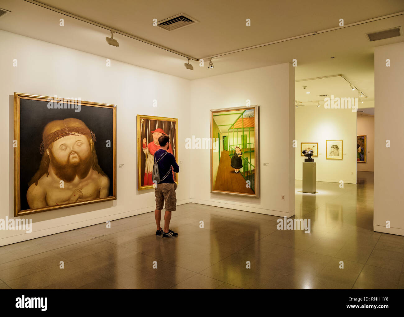 Fernando botero painting hi-res stock photography and images - Alamy