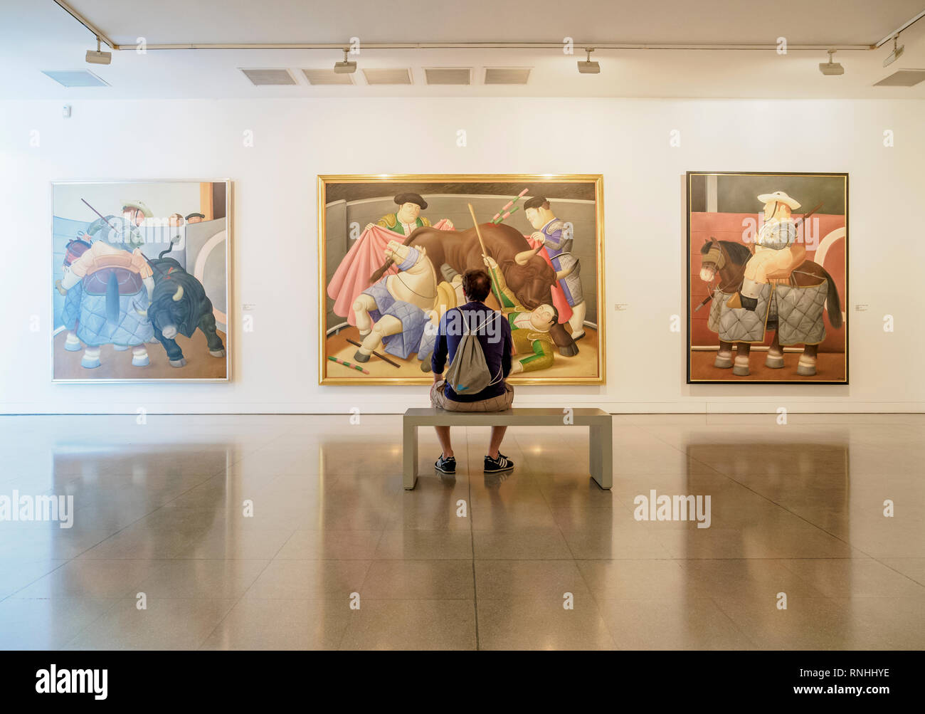 Fernando botero paintings hi-res stock photography and images - Alamy