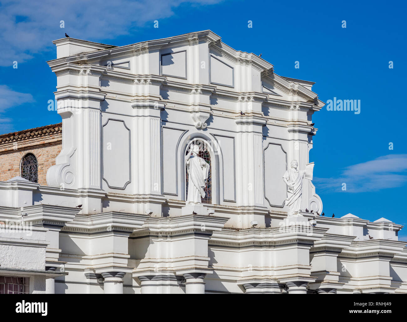 Cathedral basilica of our lady of the assumption hi-res stock ...