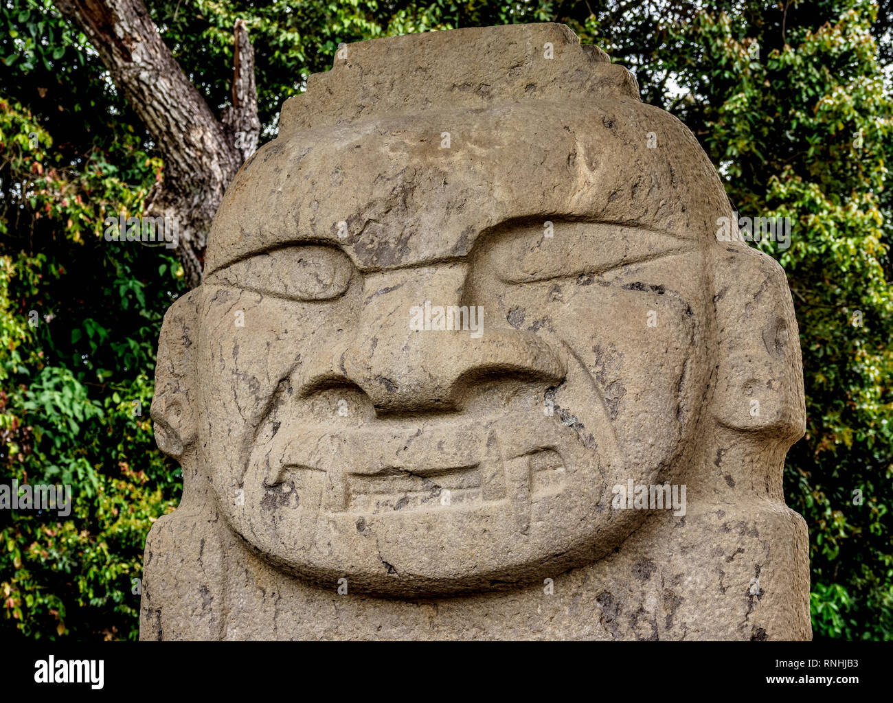 Pre-Columbian Sculpture, San Agustin Archaeological Park, Huila ...