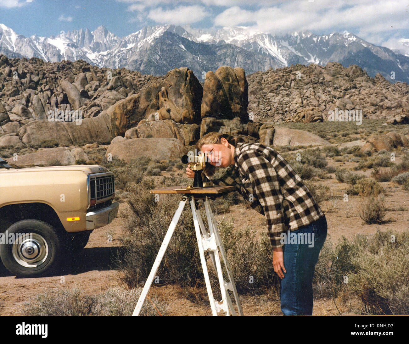 1980s topographer hi-res stock photography and images - Alamy