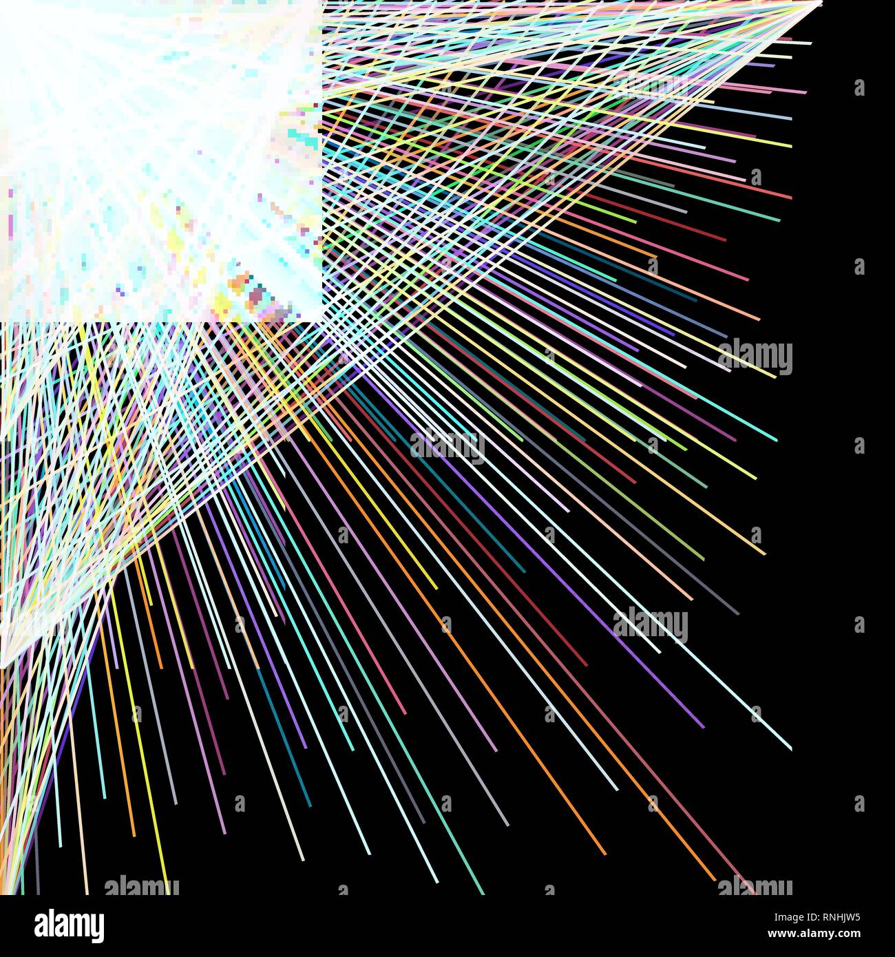 Disperse color straight line, abstract background Stock Vector Image ...