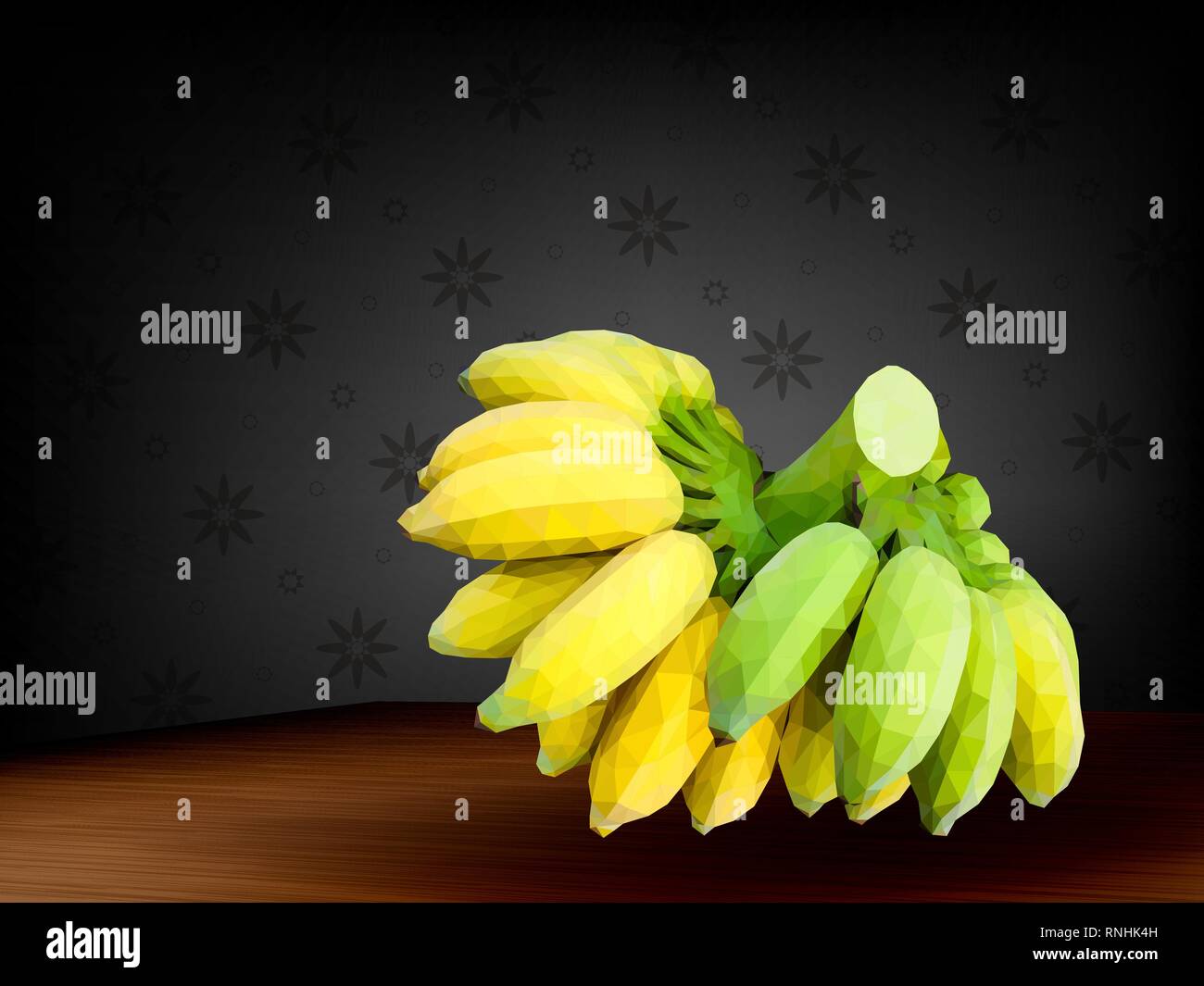 On dark background raw Stock Vector Images - Alamy