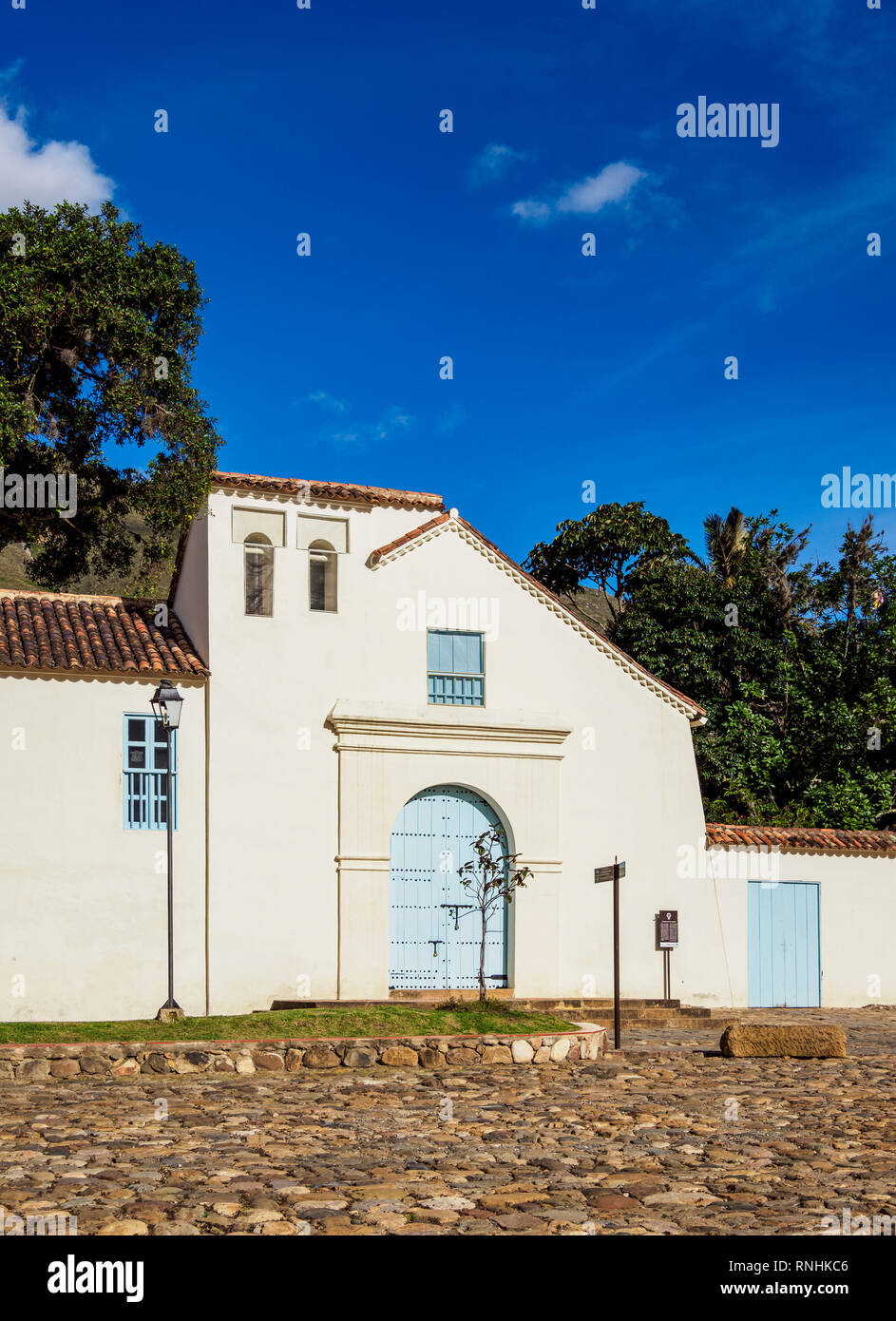 San Agustin Convent, Villa de Leyva, Boyaca Department, Colombia Stock ...