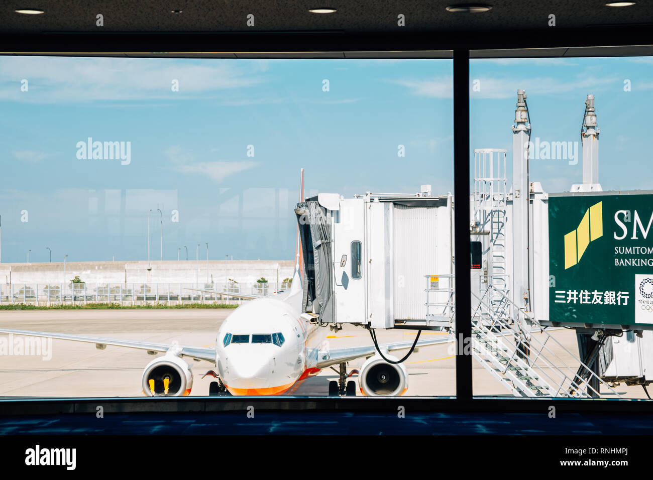 Osaka, Japan - October 2, 2018 : Kansai International Airport Terminal ...