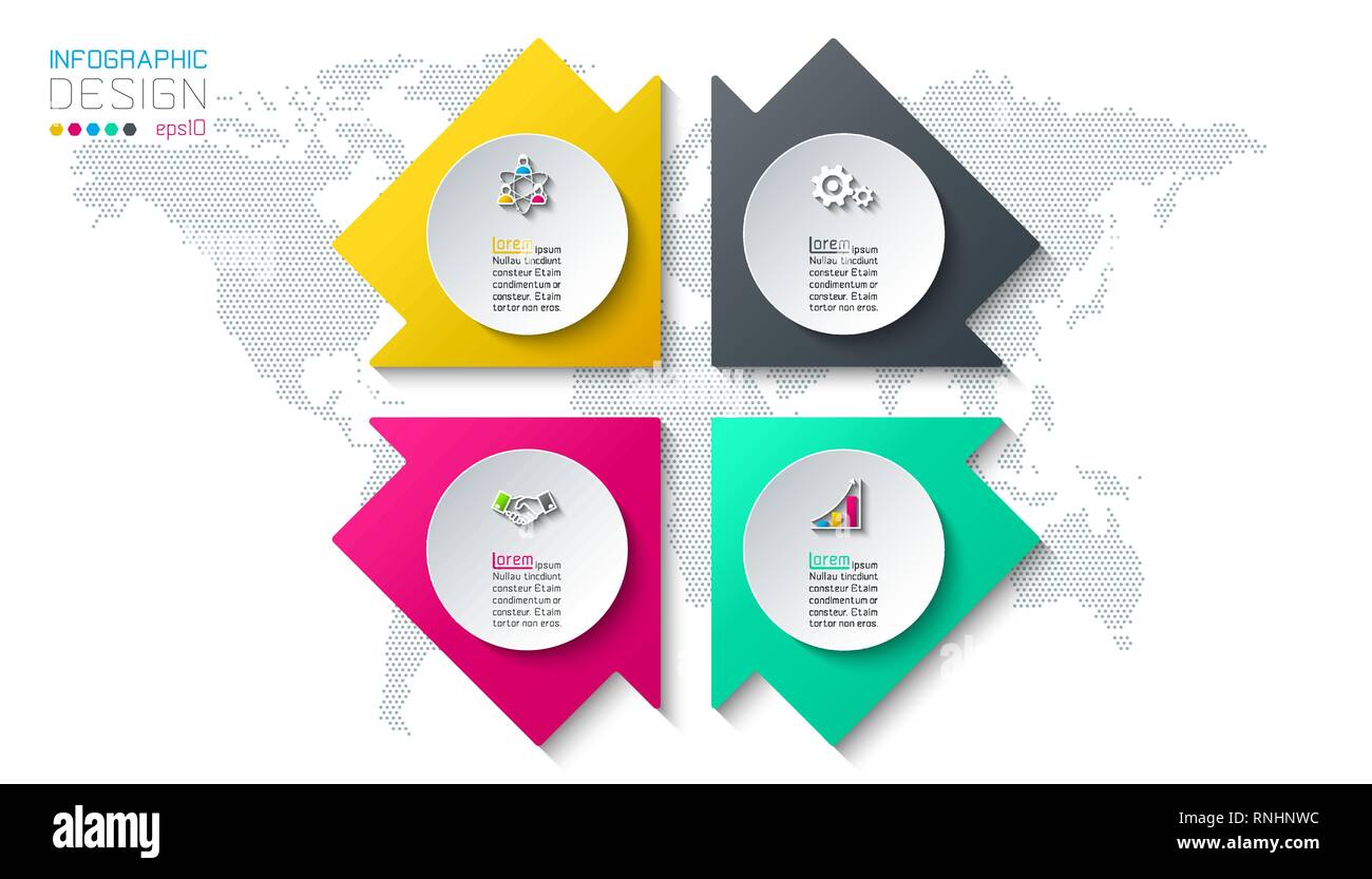 Abstract infographics on vector graphic art Stock Vector Image & Art ...