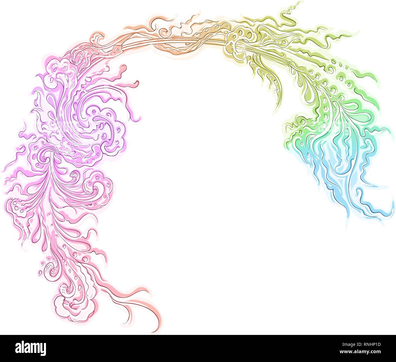 Background hand drawing label Stock Vector Image & Art - Alamy