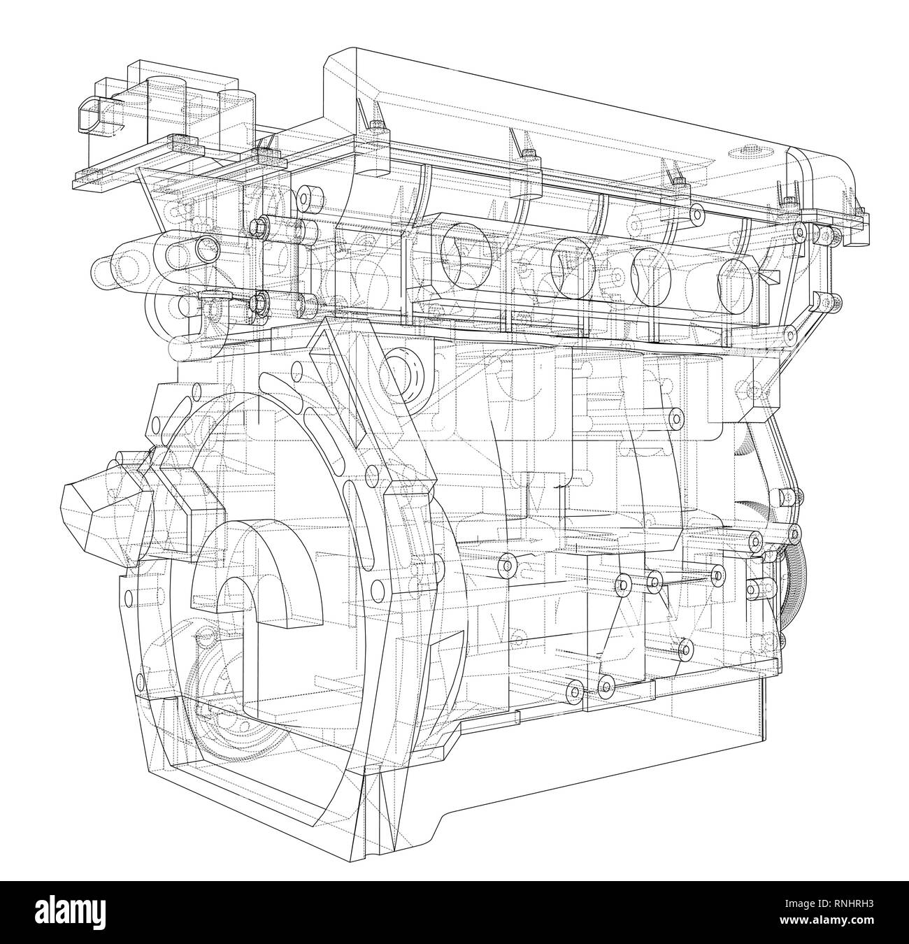 Technical Drawing Engine