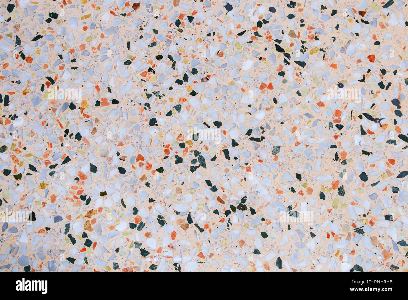 terrazzo floor, polished stone wall texture yellow and many colors ...