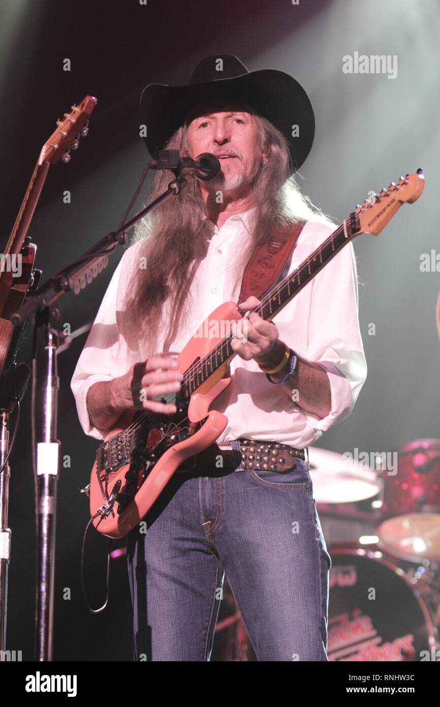 Doobie Brothers guitarist Patrick Simmons is shown performing during a ...