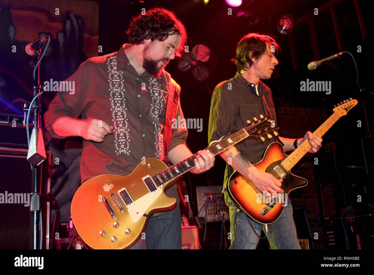 Musicians Patterson Hood and Mike Cooley of the Drive By Truckers are ...