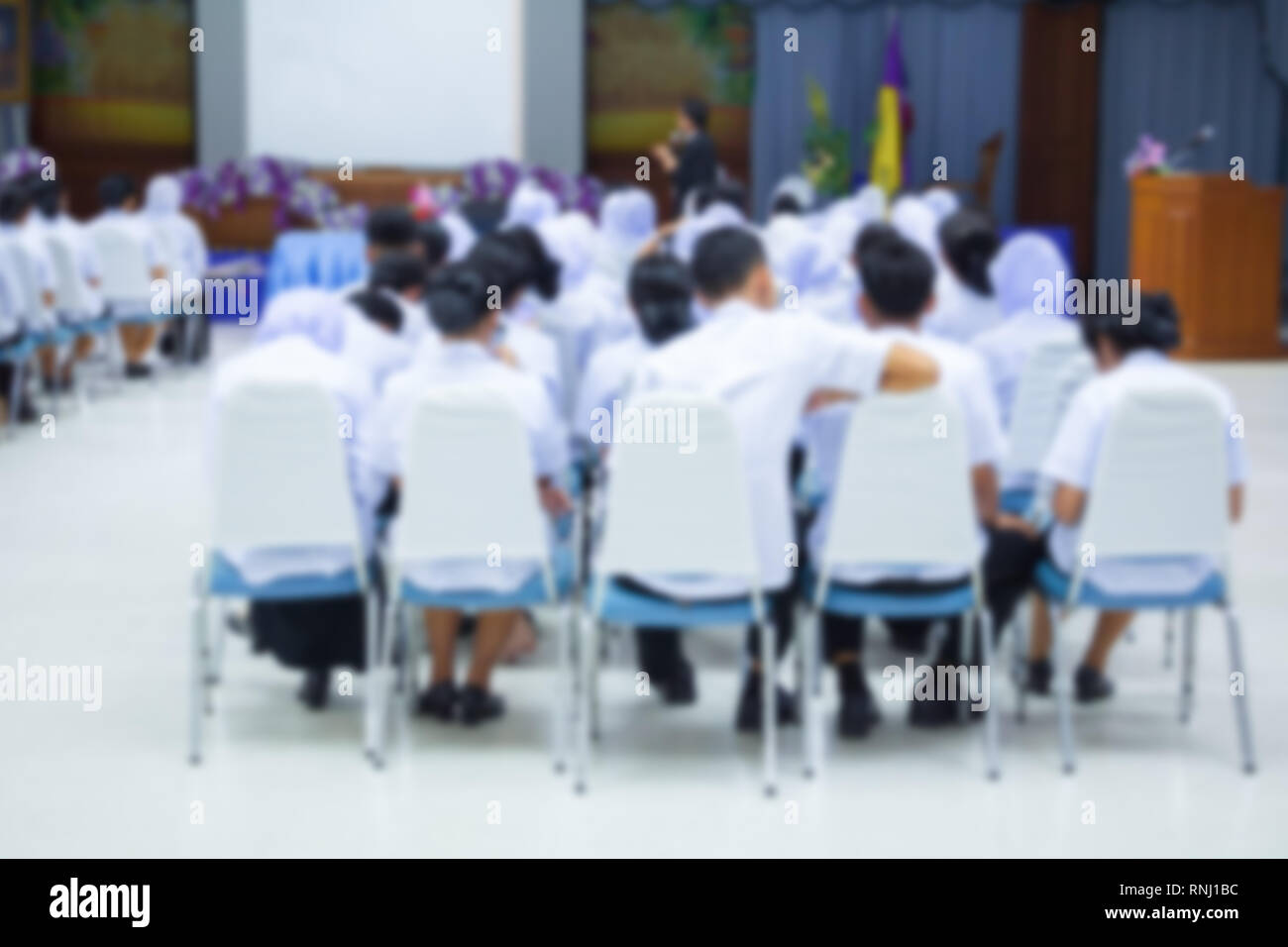 Student presentation college projector hi-res stock photography and ...