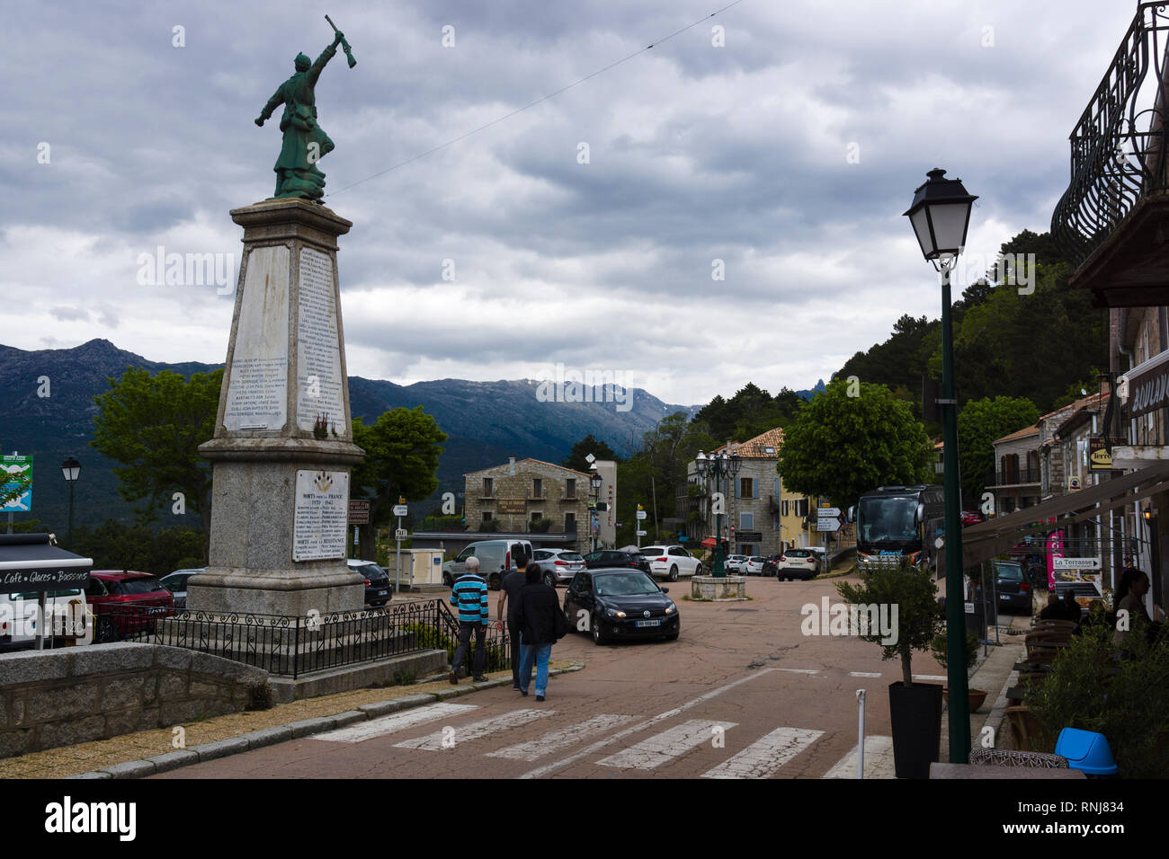 Zonza, Corsica, France Stock Photo - Alamy