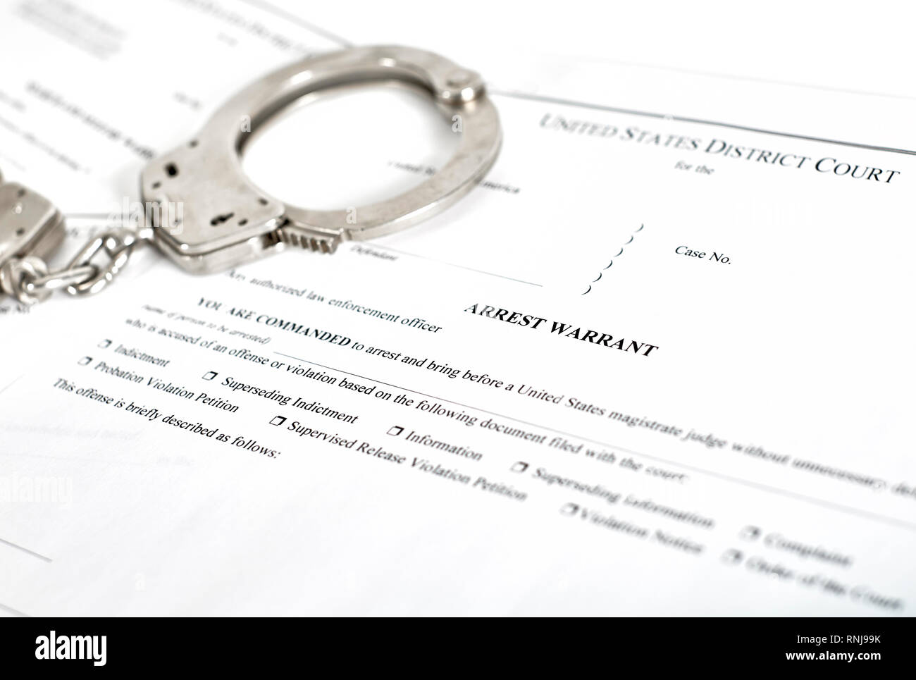 Search And Seizure Warrant High Resolution Stock Photography and Images ...