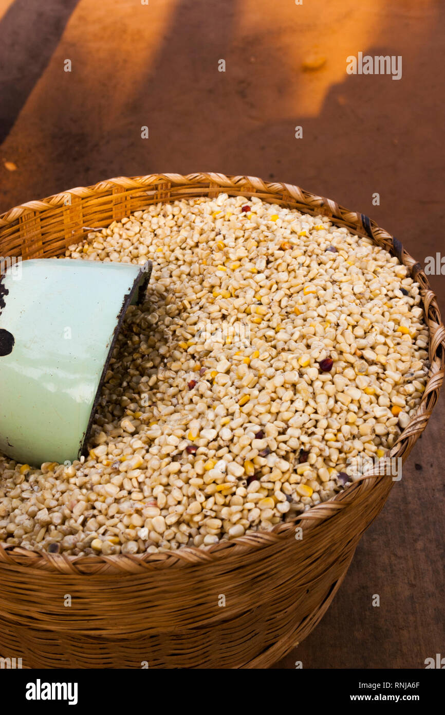 Grinding maize hi-res stock photography and images - Alamy