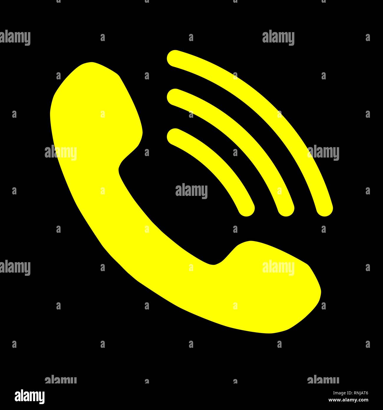 Telephone lines silhouette Stock Vector Images - Alamy