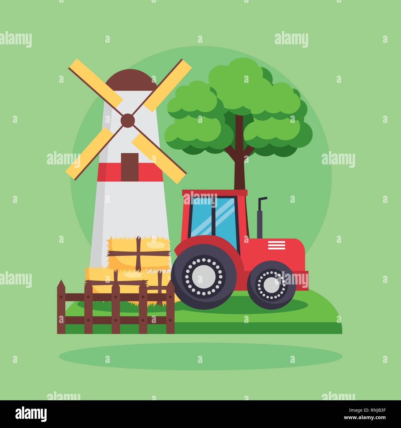 farm fresh cartoon Stock Vector Image & Art - Alamy