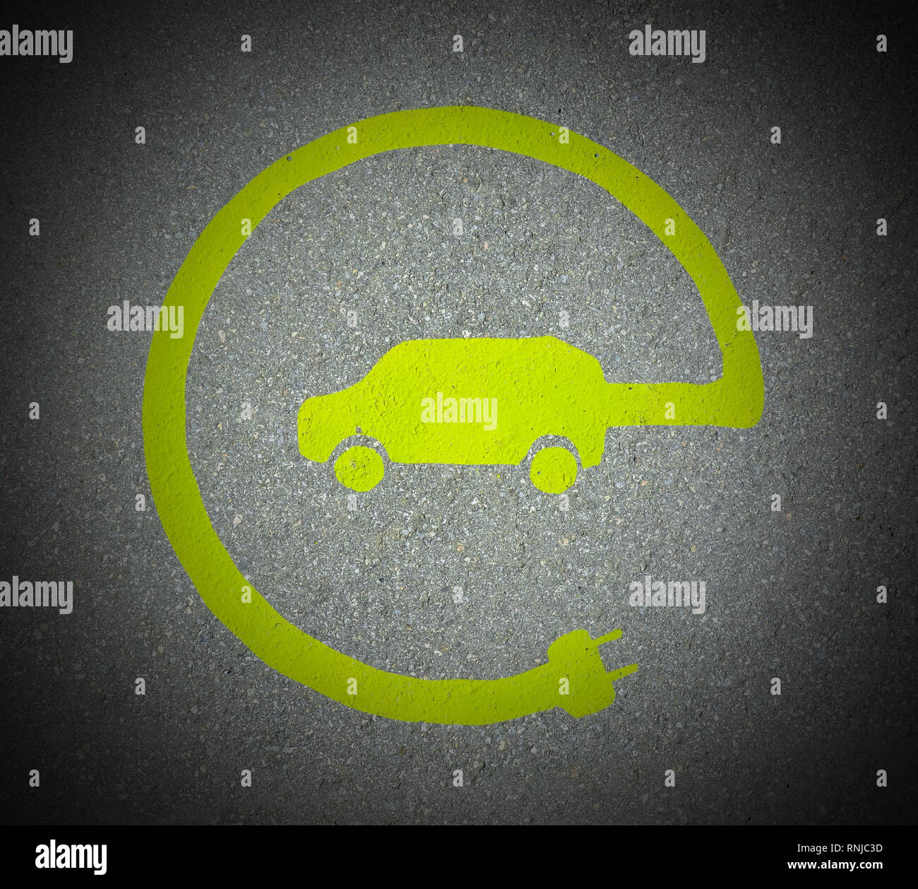 Ev sign hi-res stock photography and images - Alamy