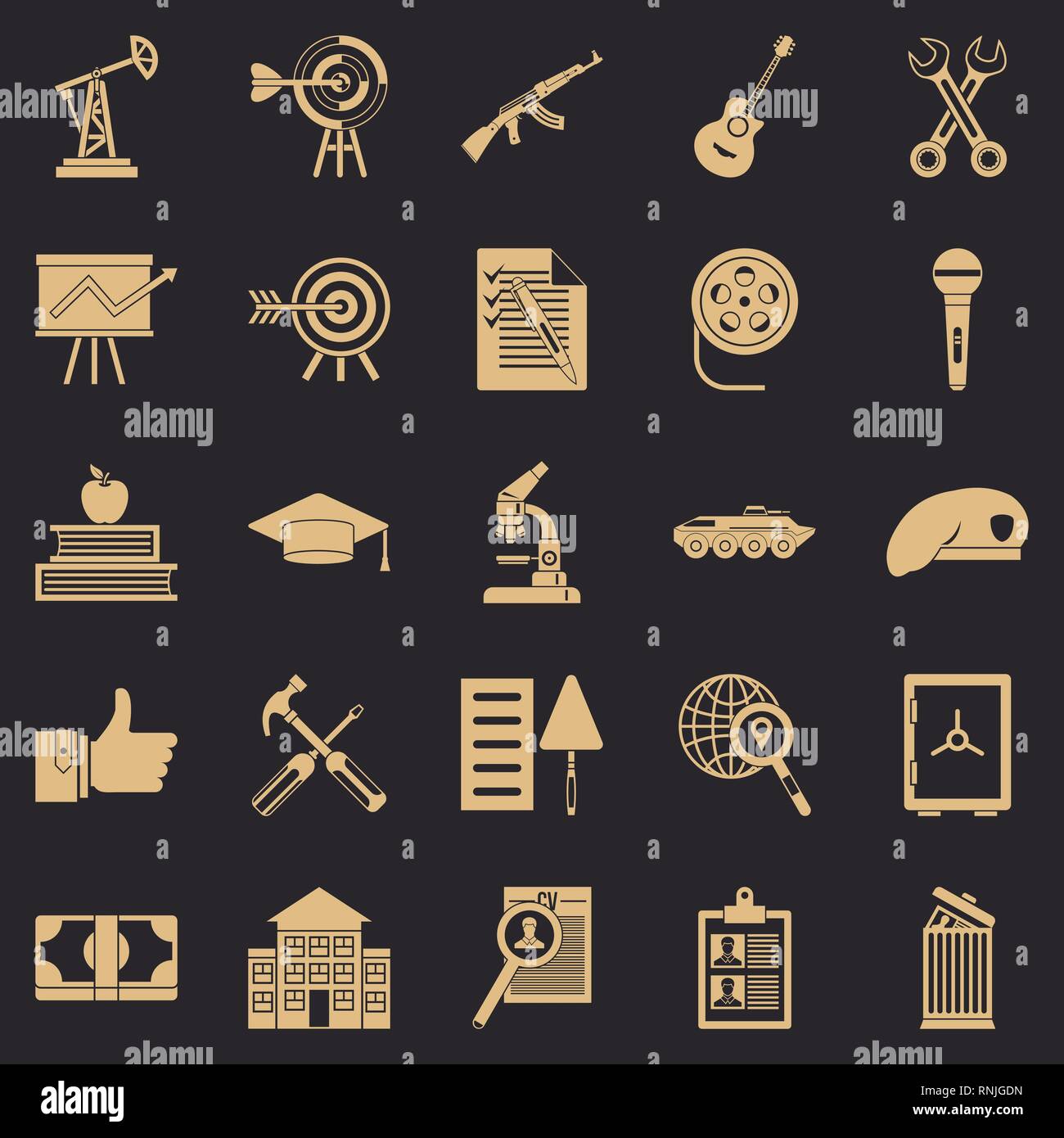 Career day presentation Stock Vector Images - Alamy