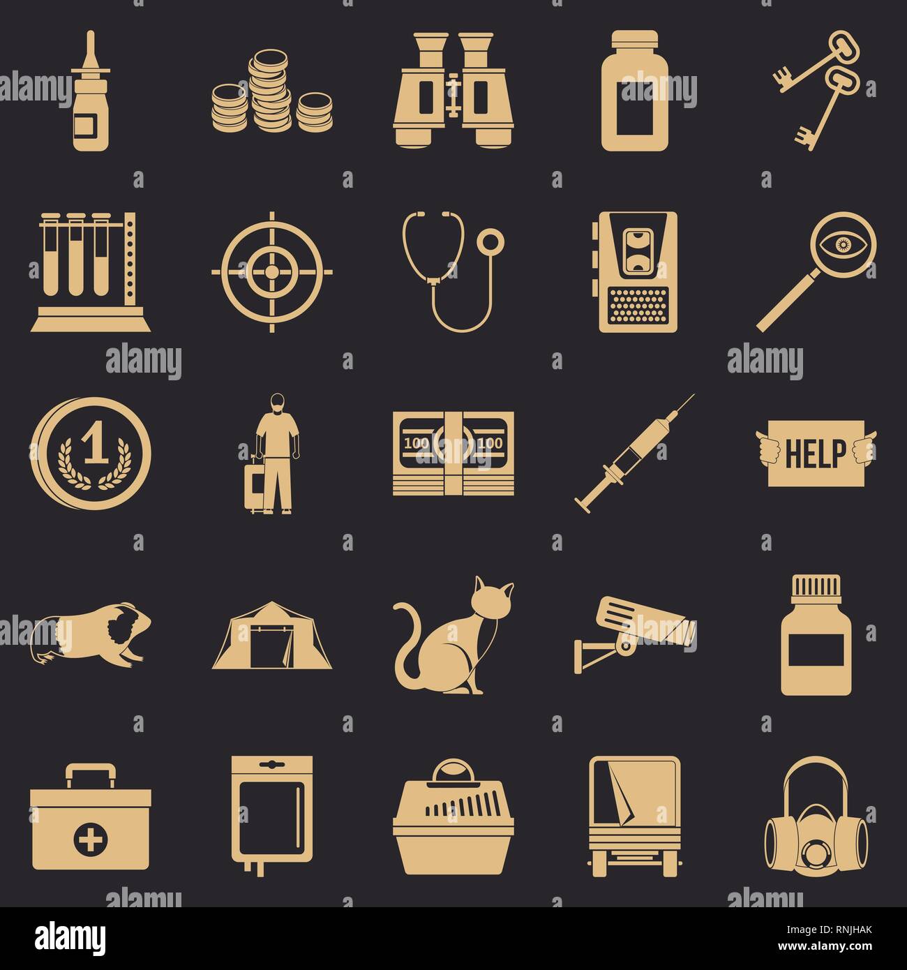 Police chase running Stock Vector Images - Alamy