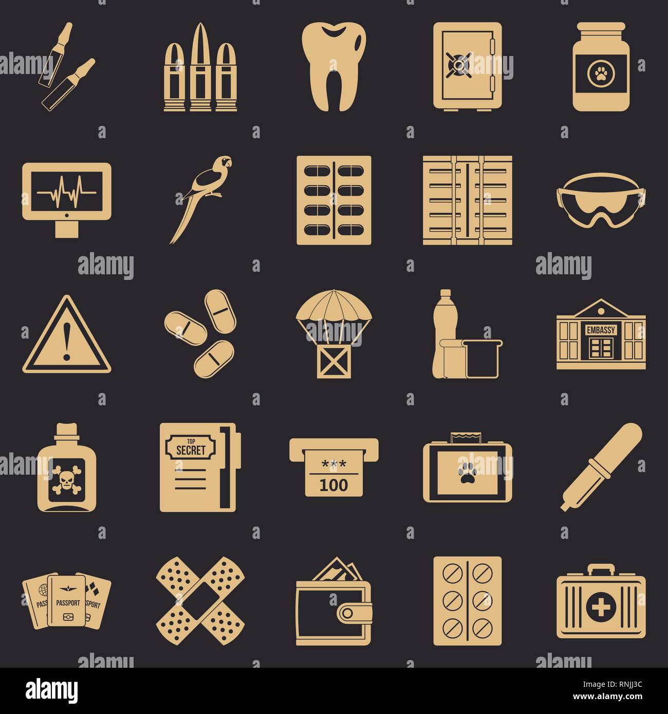 Cause of stroke Stock Vector Images - Alamy