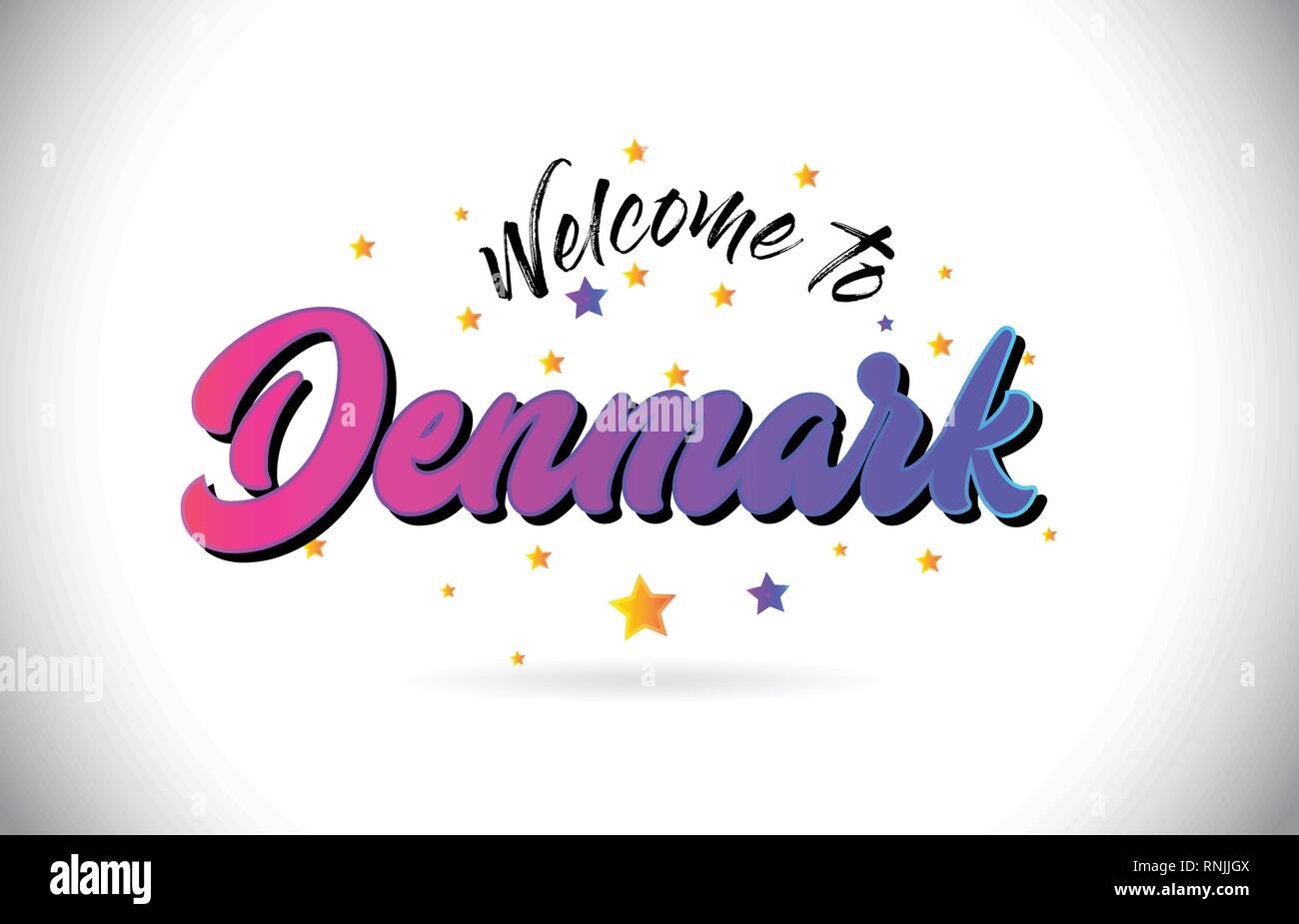 Welcome to denmark sign hi-res stock photography and images - Alamy