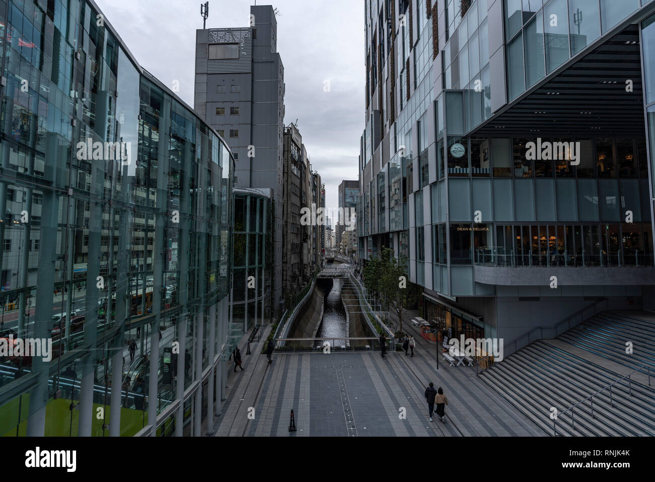 Shibuya Stream and Shibuya River, Shibuya-Ku, Tokyo, Japan Stock Photo ...