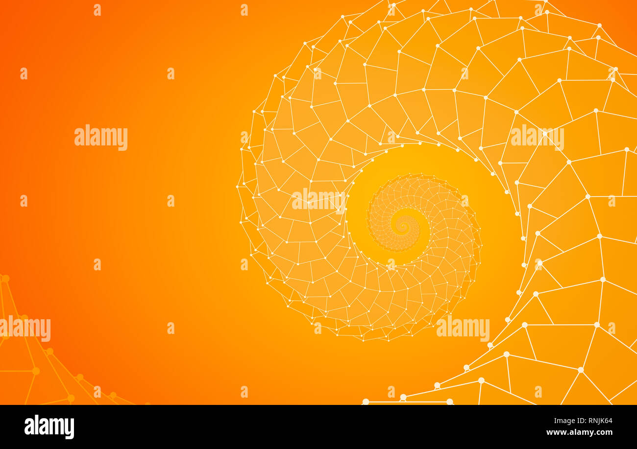 Yellow spiral design hi-res stock photography and images - Alamy