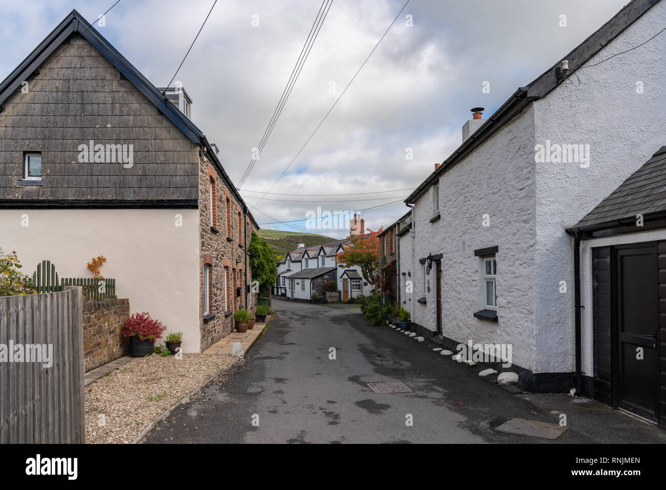 Brendon village hi-res stock photography and images - Alamy