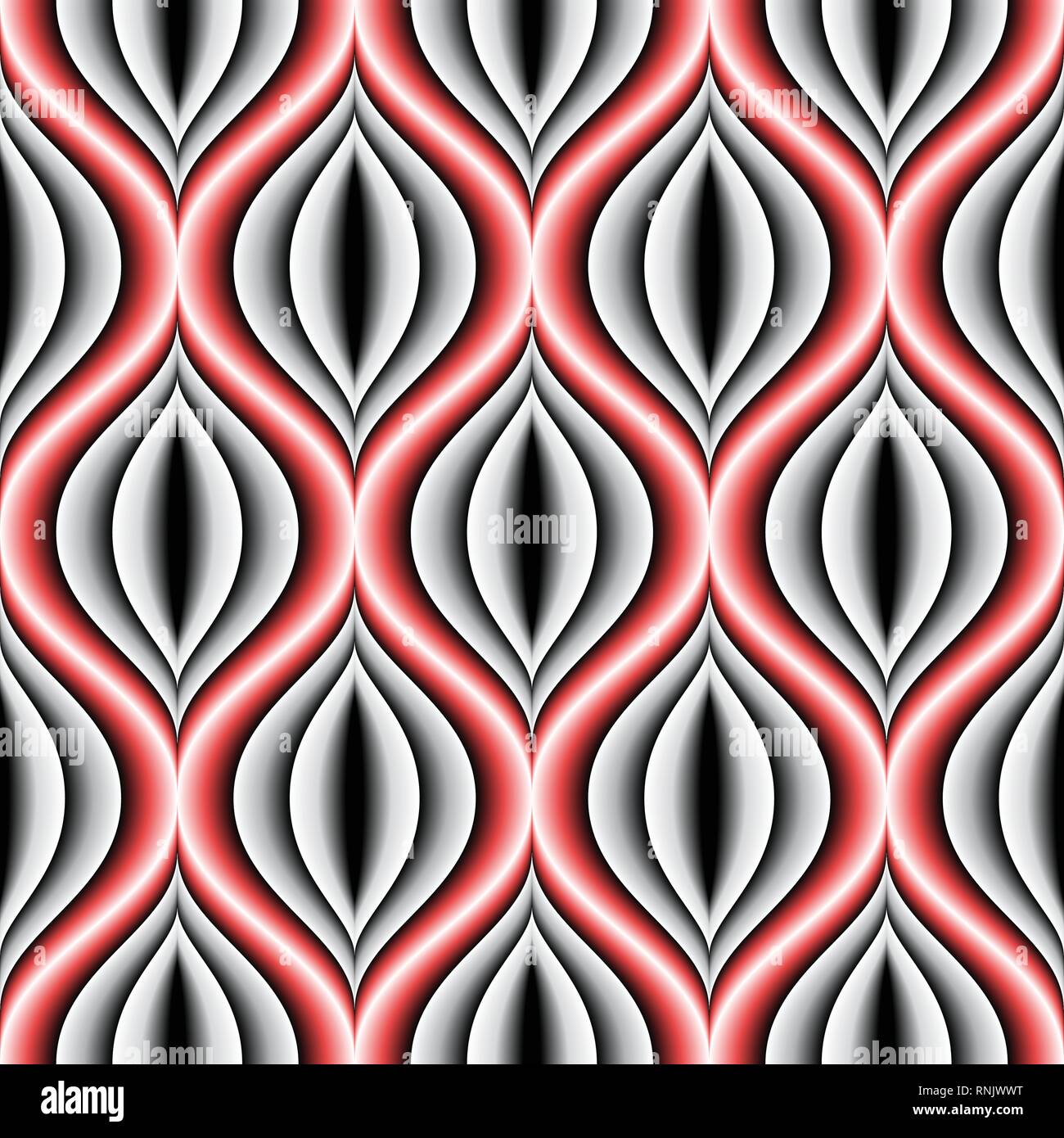 Seamless Concentric Shape Background Pattern Stock Vector Image And Art