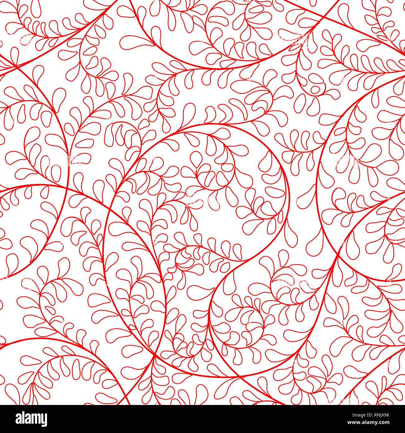 Line drawing and seamless background Stock Vector Image & Art - Alamy