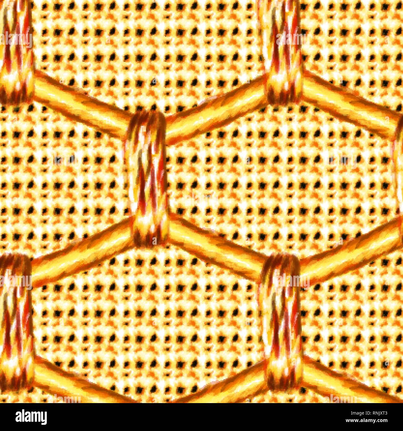 Gold basket texture and background Stock Vector Image & Art - Alamy